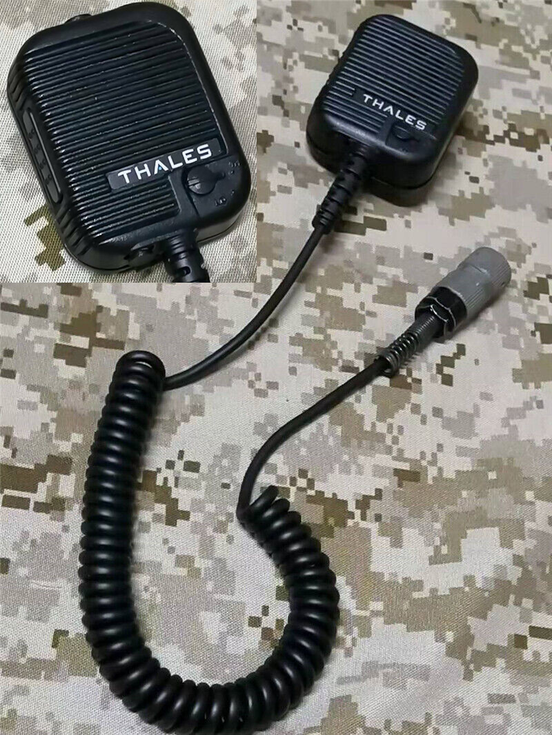 1PC New Handheld TCA 6pin MIC Microphone for Tri PRC148/152A PRC117 ...