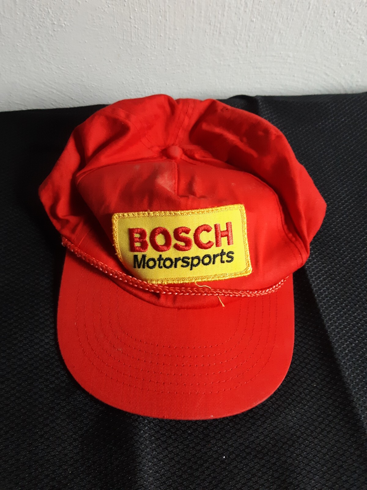 Vintage Bosch Motorsports Racing Patch Hat Snapback … - Gem