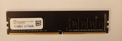 Offtek 8GB DDR4 RAM (2400mhz) Desktop Memory (1*8GB) CL 17 DIMM 1.2V ...