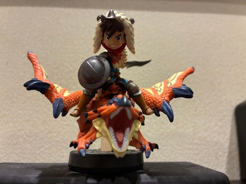 Monster Hunter Stories Amiibo: Silver Rathalos & Rider (Male ...