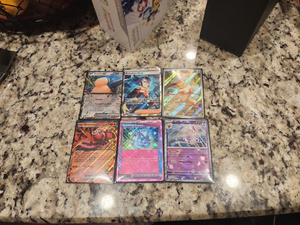 Pokémon TCG Primastic and Others Cards From The Eevee Box Prismatic ...