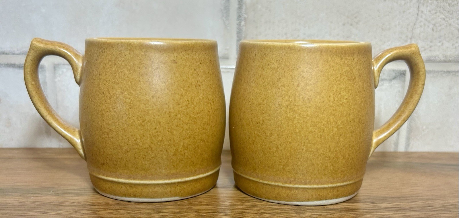 Set of 2 Denby Langley Coffee Mugs England 1970's Rams Head EUC | eBay