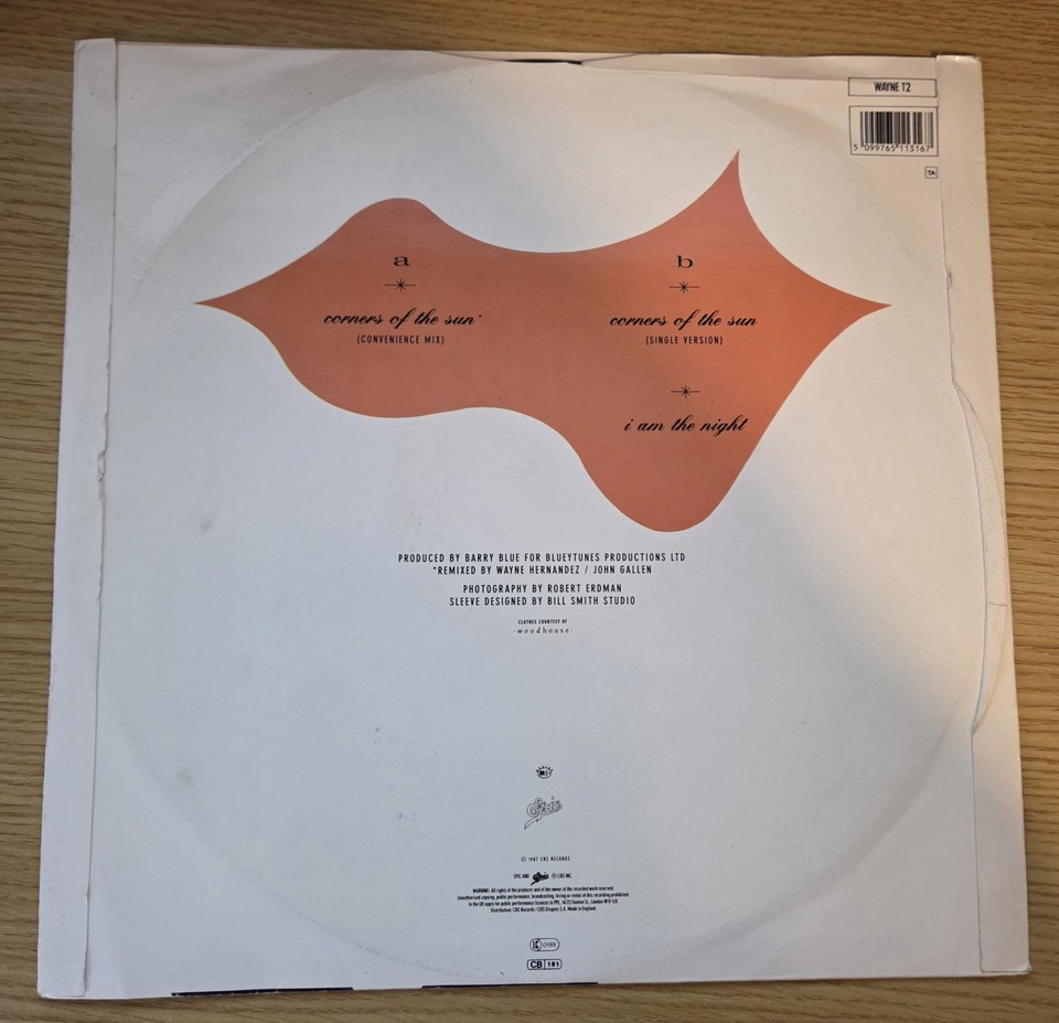 WAYNE HERNANDEZ / SOUL AND FUNK / 12 INCH VINYL / CORNERS OF THE SUN ...