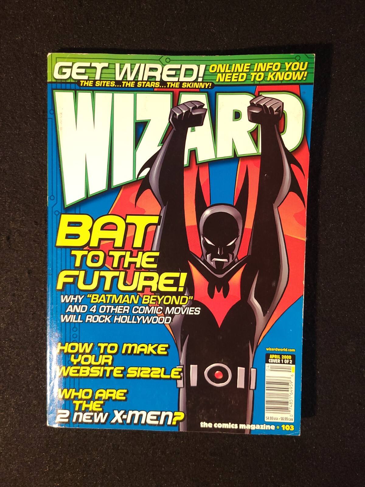 Wizard Comics Magazine #103 April 2000 Batman Beyond Cover 1 of 2 | eBay