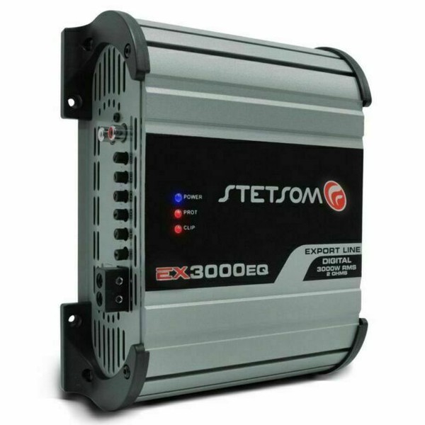 Stetsom Amplifier EX 3000 EQ 3000 Watts RMS 2 Ohm Digital Amp 3k ...