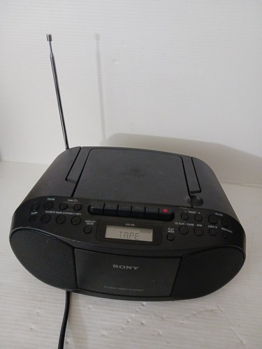 Sony CFD-S70 Portable CD, MP3, Cassette, & Radio Boombox MEGA BASS ...