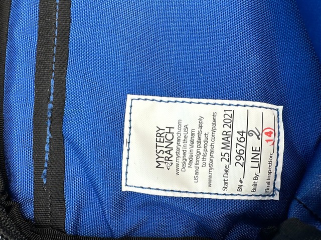 Amazon Robotics Safety Vest SRBRS 34-39 inch 2 Pouches Blue Mystery ...