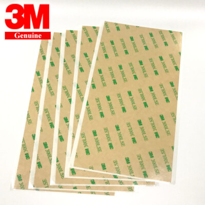 3M 300LSE Double Sided SUPER STICKY HEAVY DUTY ADHESIVE SHEET 4"x8 ...