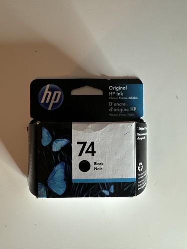 74 HP BLACK ink OfficeJet J6480 J6450 J5780 J5750 J5740 DeskJet D4360 ...