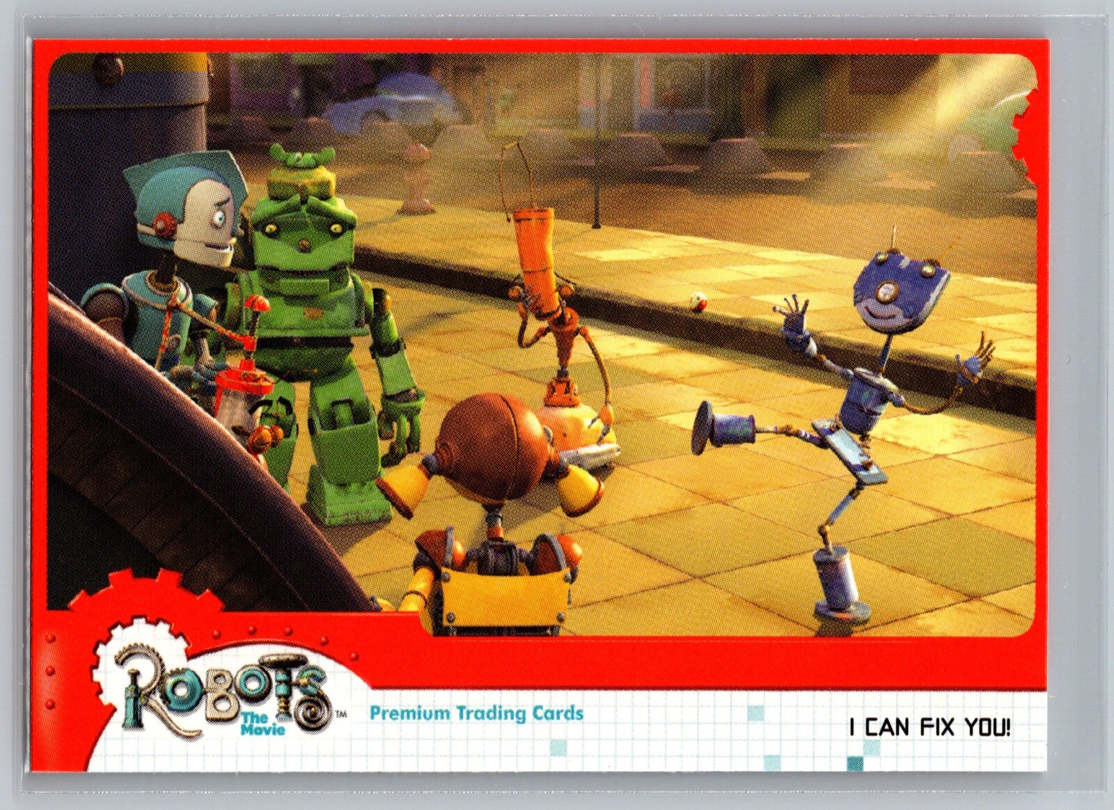 I Can Fix You 2005 Inkworks Robots the Movie #39 Trading Card Piper Lug ...