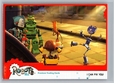 I Can Fix You 2005 Inkworks Robots the Movie #39 Trading Card Piper Lug ...