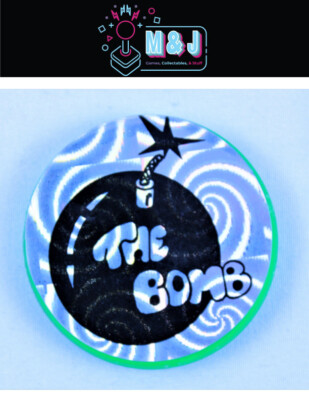 Vintage 'The Bomb' Hologram Pog Slammer (Aussie Seller) | eBay Australia