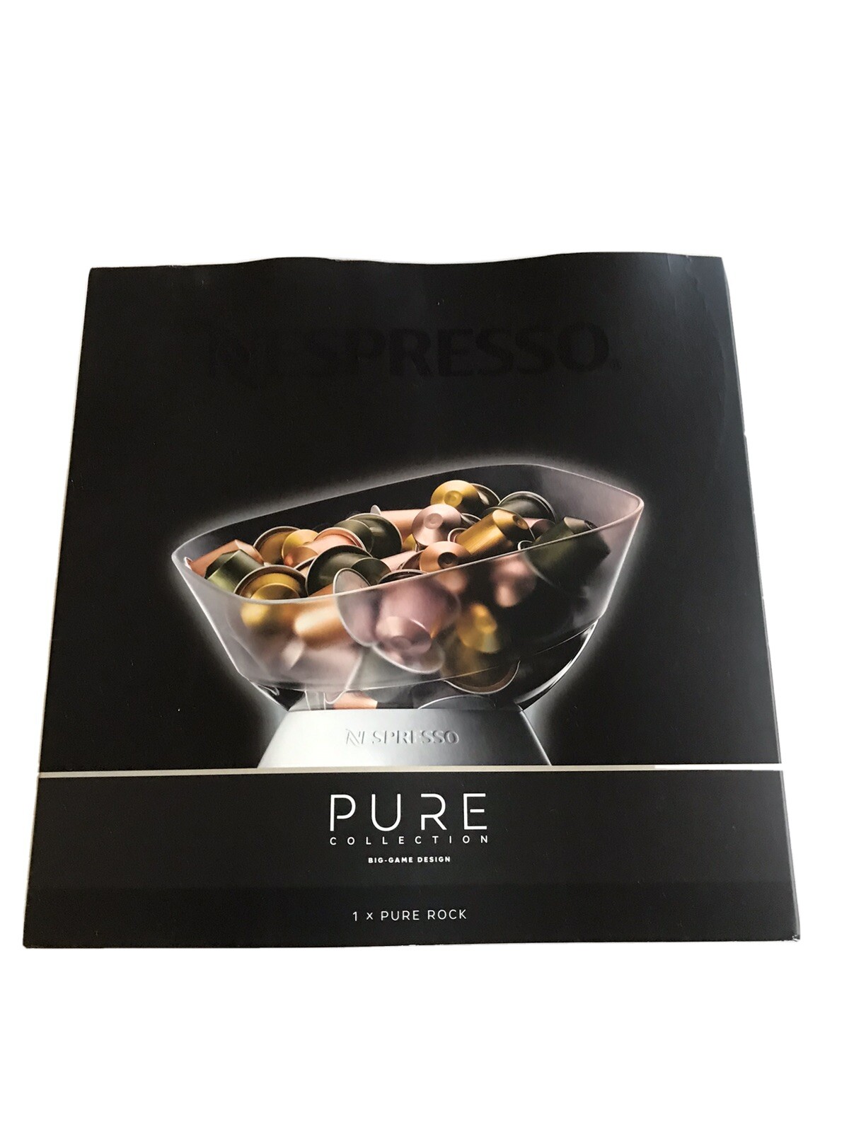 Nespresso Pure Collection Big-Game Design Pure Rock Dispenser | eBay
