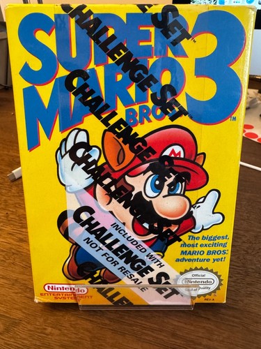 Super Mario Bros. 3 NES Challenge Set - Brand New Sealed | eBay