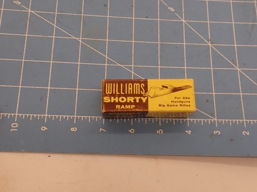 Vintage Williams Shorty Ramp Sight 1/8" Lot #1 | eBay