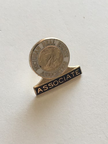 Vintage Michigan Real Estate Association Associate Lapel Pin ^ | eBay