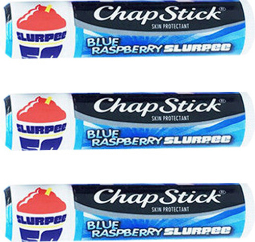 (3 PACK) ChapStick Slurpee GRAPE or BLUE RASPBERRY (CHOOSE FLAVOR) 0.15 ...