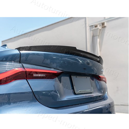For BMW I4 G26 430i 440i 2021-2023 Real Carbon Fiber Rear Trunk Spoiler ...