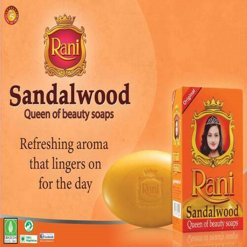 Rani Soap Ayurveda Pure Herbal Natural Sandalwood Beauty Skin Body Sri ...