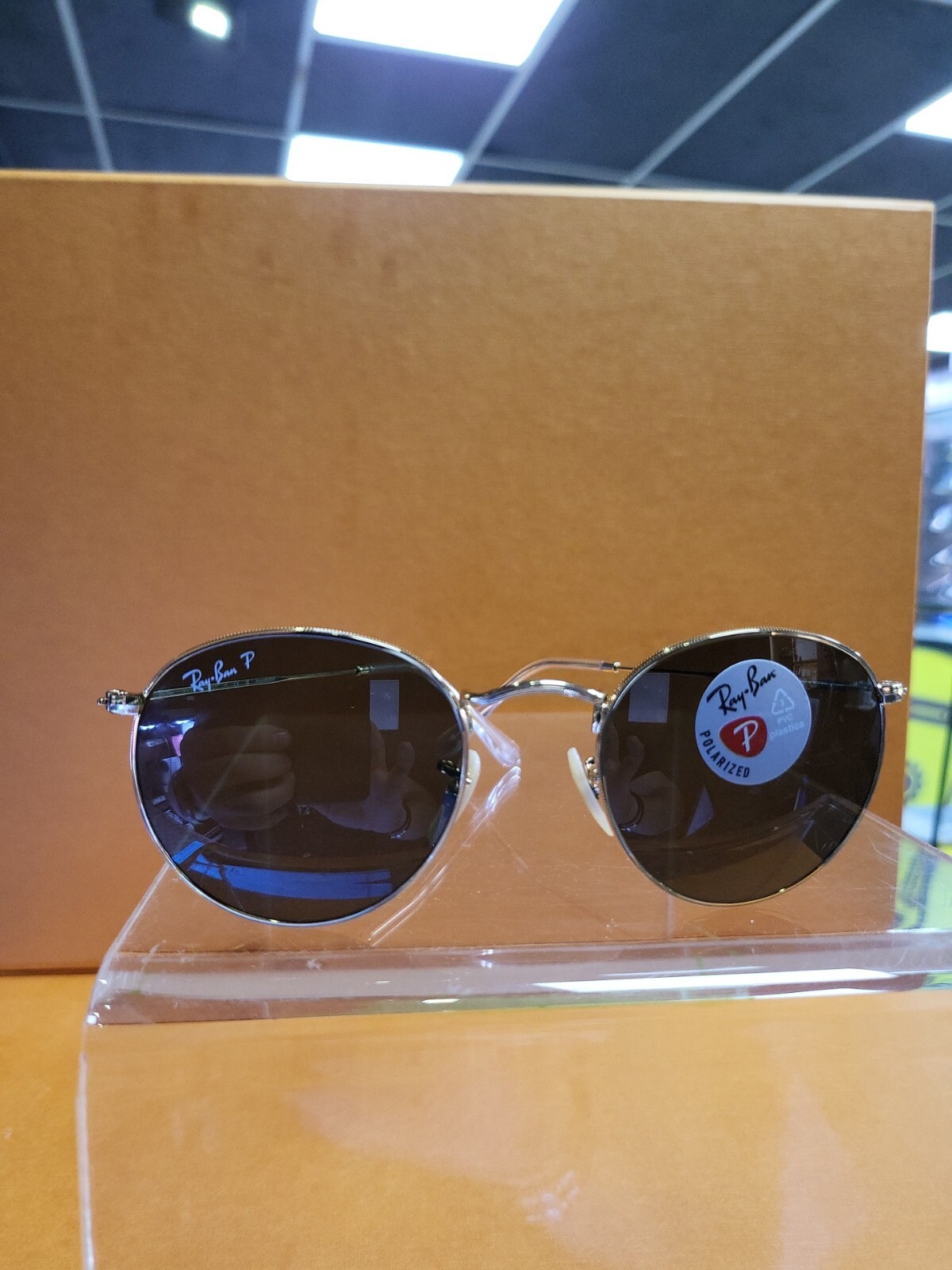 Ray-Ban Round Metal Legend Gold Men's Sunglasses - Gold Frame with ...