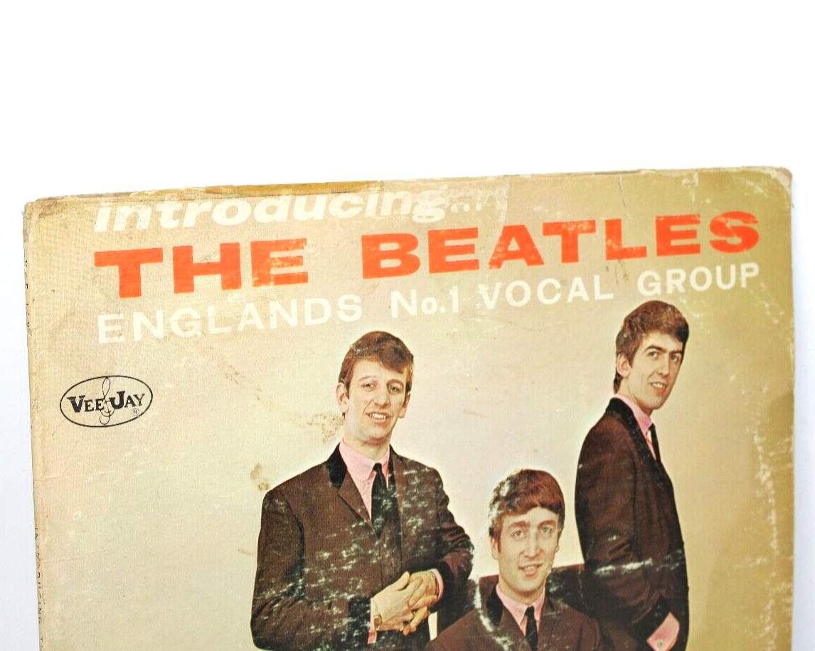 Introducing The Beatles Vee-Jay VJ VJLP-1062 SR 1062 Vinyl Record LP ...