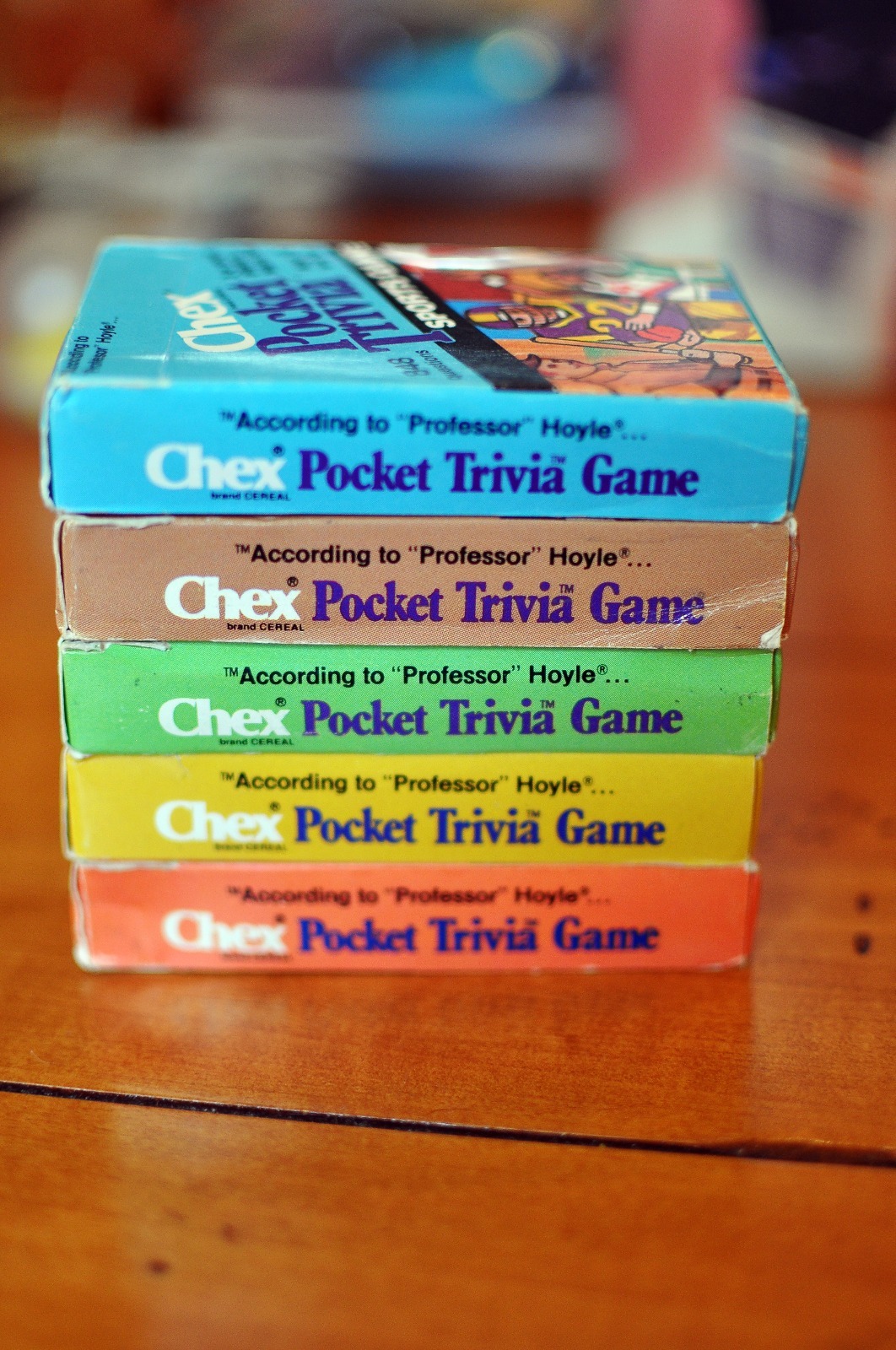 Chex General Mills Cereal 1984 Card Trivia Games- 5 Decks, 848 ...