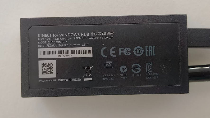 Microsoft Xbox One Kinect 2.0 Sensor with PC adapter kit | eBay UK