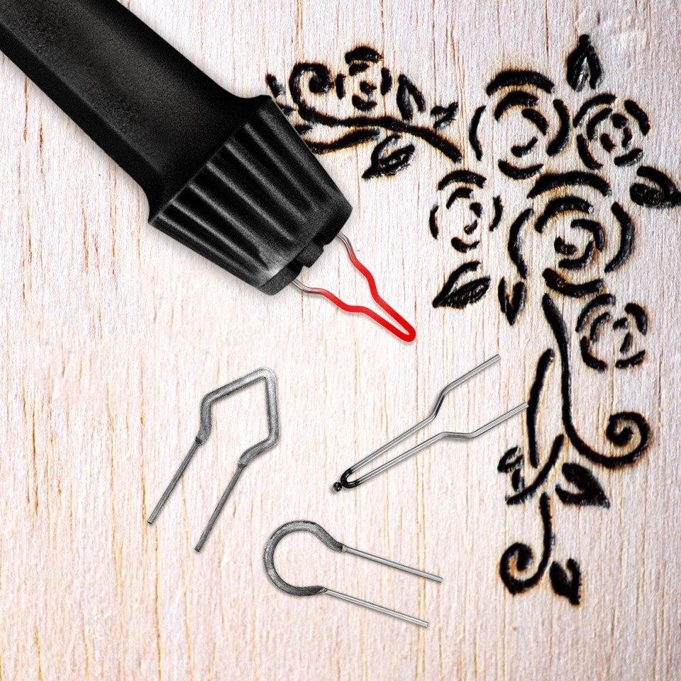 30pcs Wood Burning Pen Tips Alloy Wire Pyrography Tips Wood Burning Pen ...