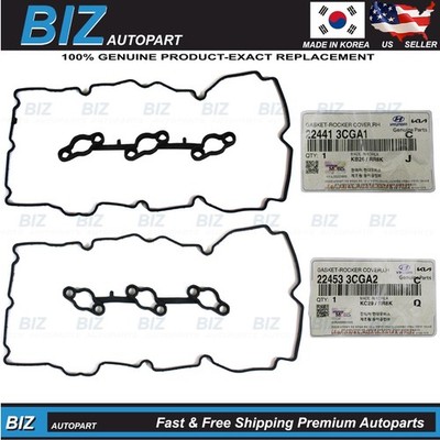 Genuine Gaskets LEFT RIGHT for 11-19 Hyundai Kia 3.3 3.8 22441-3CGA1 ...