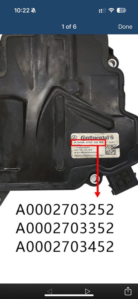 MERCEDES DSM ISM CLONING SERVICE 0002704252 0002704452 0002704552 ...
