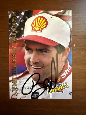 Bobby Labonte Signed 1996 MAXX Made in America NASCAR | eBay