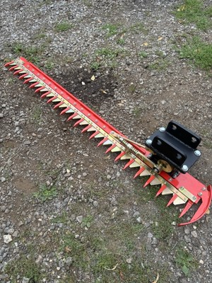 6ft Mini Digger Hedge Cutter Sickle Bar Finger Bar Mower Hedge Trimmer ...