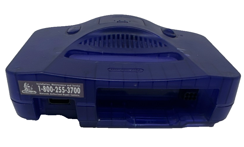 Nintendo 64 Grape Purple Console Only Funtastic Series N64 Tested ...