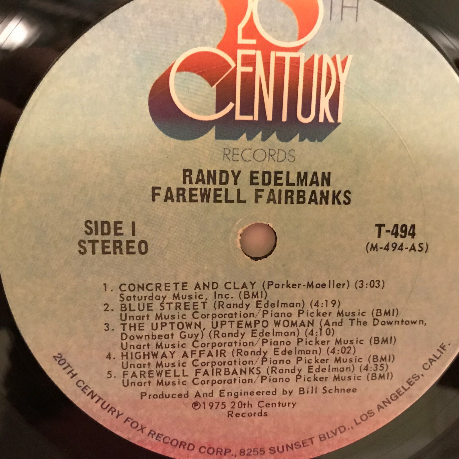 RANDY EDELMAN LP FAREWELL FAIRBANKS | eBay