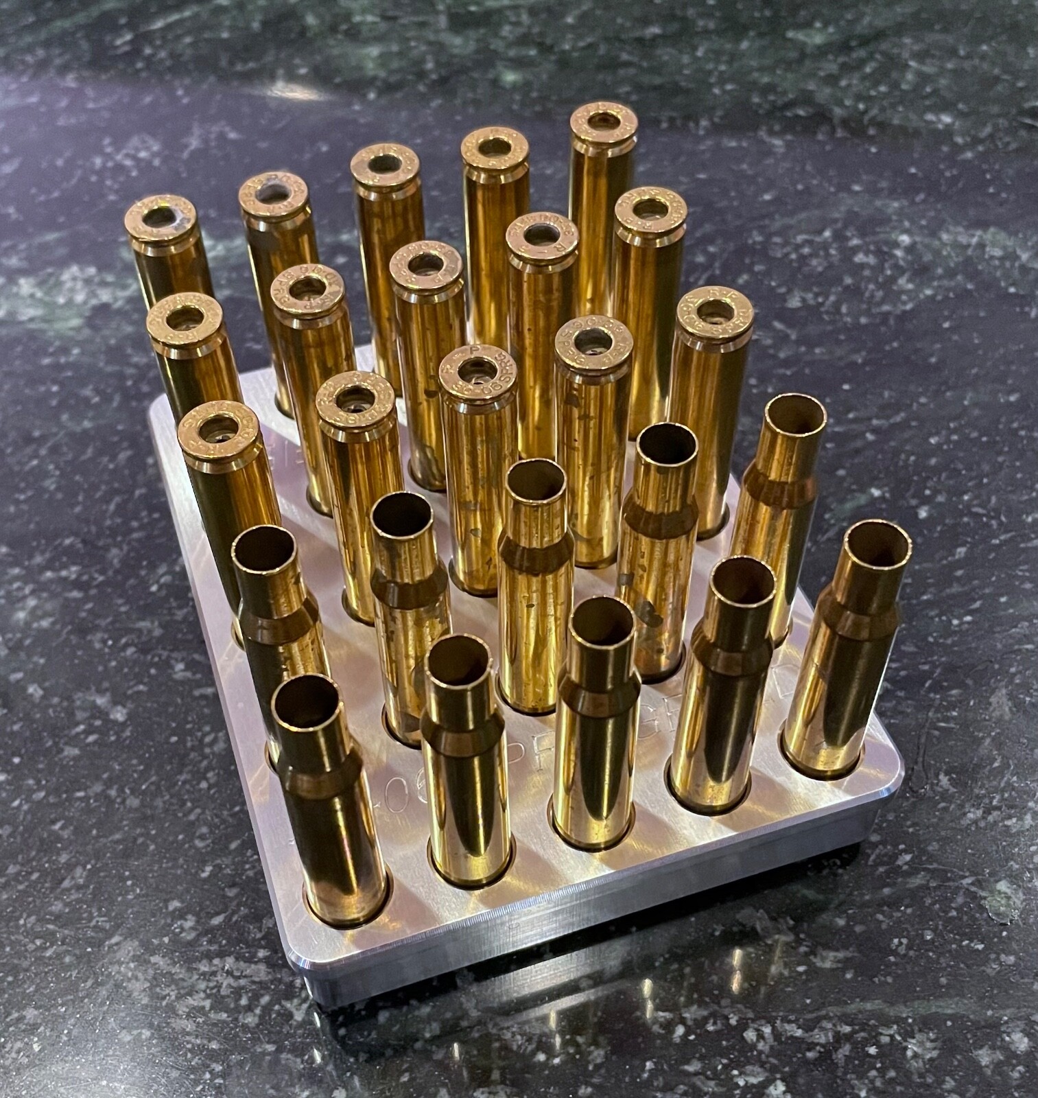 .30-06 Springfield Reloading Block / Tray Precision CNC Machined | eBay
