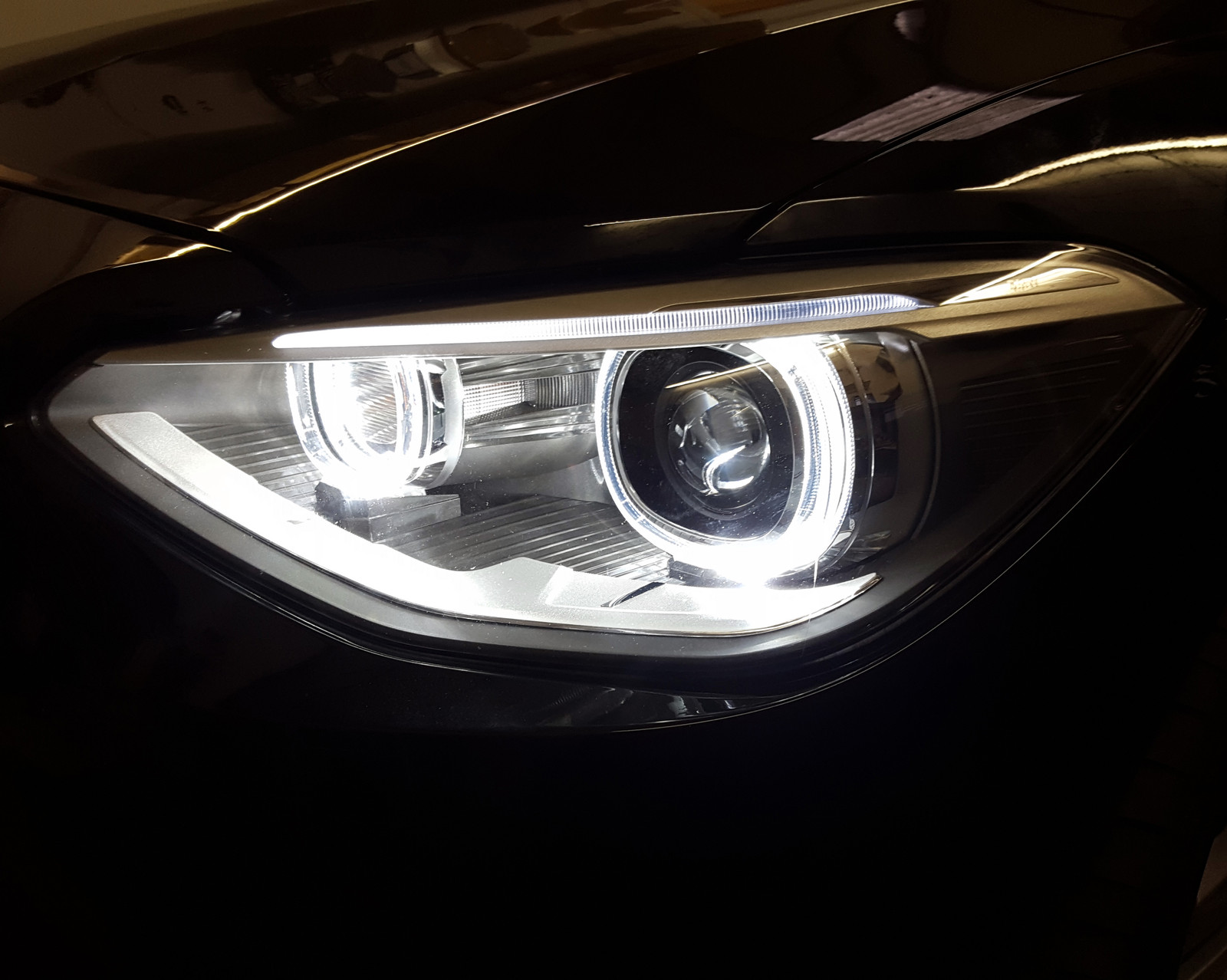 BMW 5 Series F10 F11 F07 BI-XENON HEADLIGHT RETROFIT FITTING WIRING ...