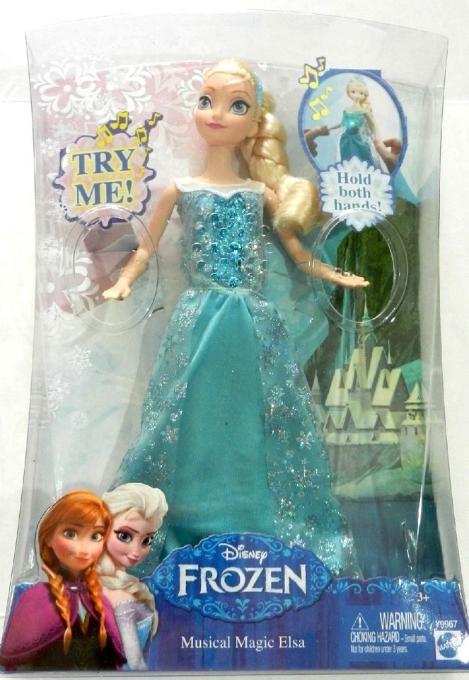Disney Frozen Musical ELSA light up Doll, Elsa Costume Dress 4-6X | eBay