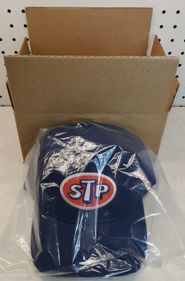 STP Oil Baseball Hat Navy Blue / All Hats are Shipped out in a Box | eBay