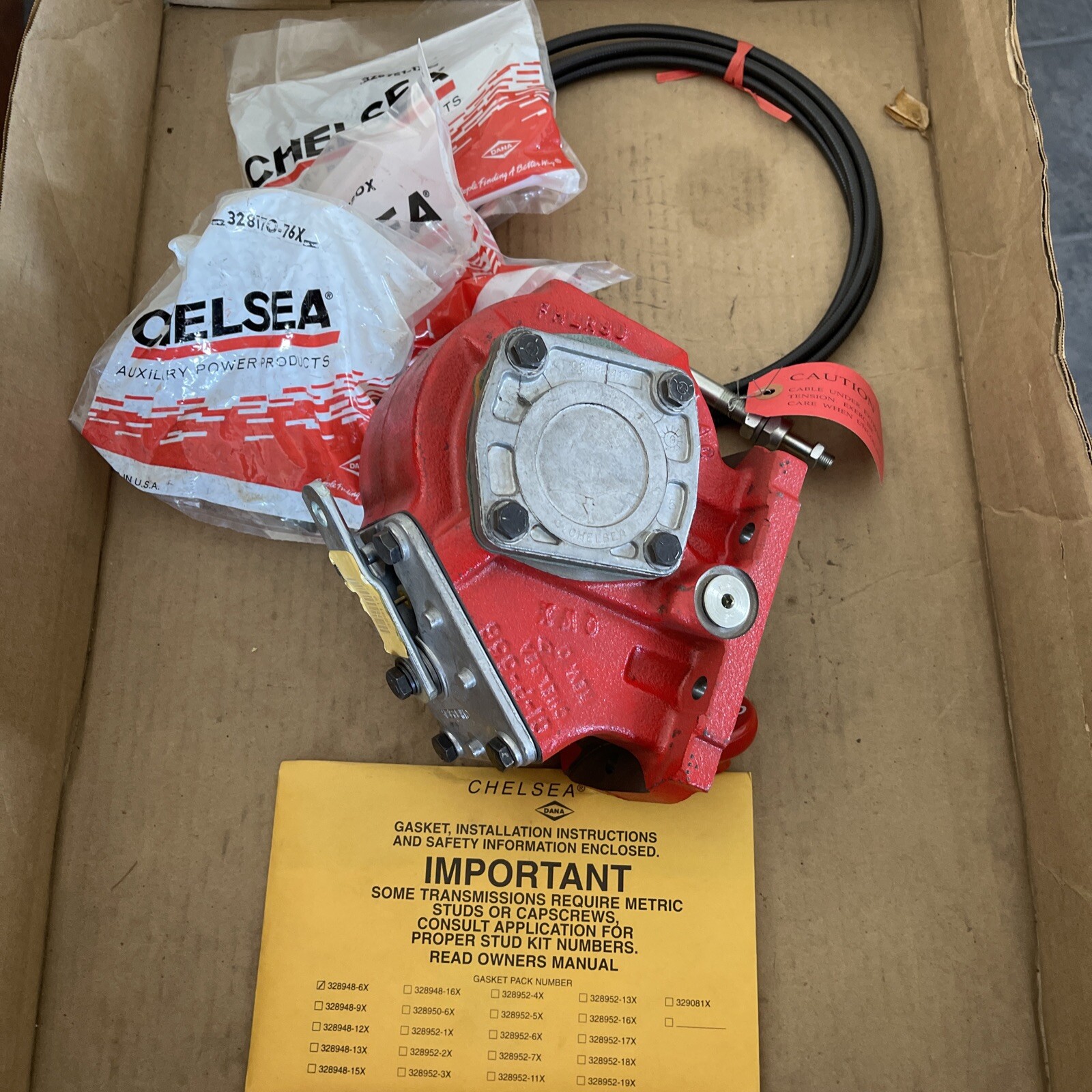 328946X or 442XQBZX-W6XD New Genuine Chelsea PTO Kit | eBay