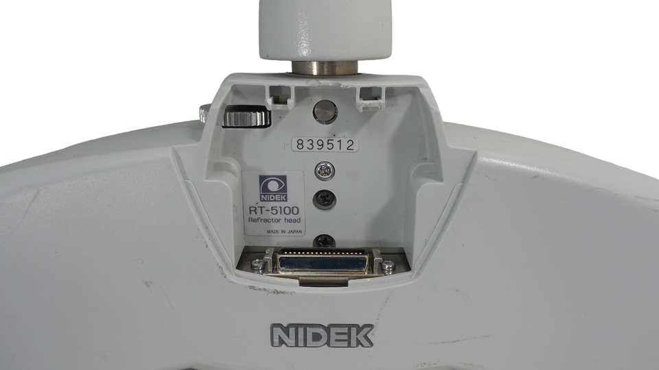 Nidek RT-5100 Auto Phoropter Refractor Head w/ Control Box - Free ...