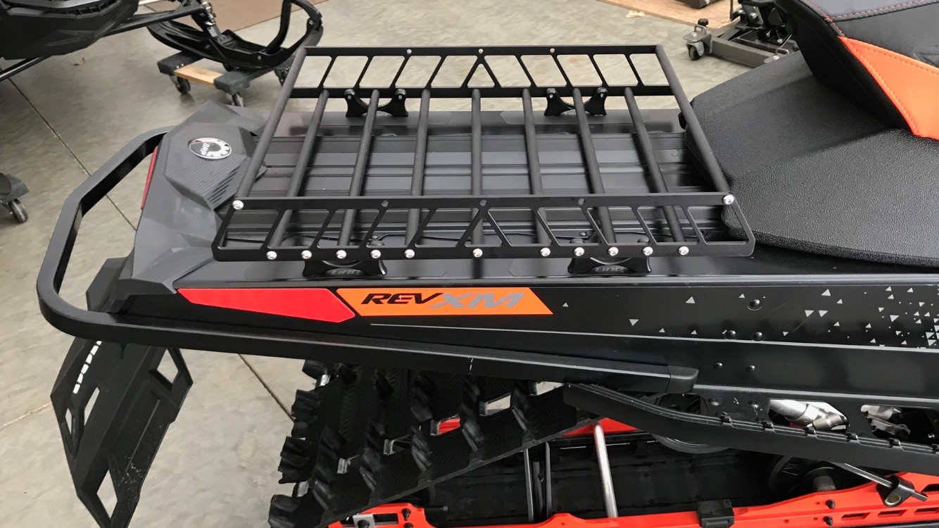 Ski-Doo LinQ 146+ Snowmobile Rack, Cargo System, Tunnel Bag, Tunnel ...