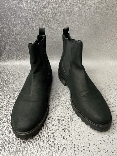 Thursday Boots The Legend Chelsea Boots Black Matte Leather Men’s Size ...