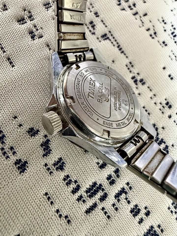 Vintage Timex Men’s Diver Watch WR50M Luminous Hands Red Dot,Date ~ Not ...