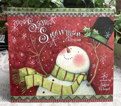 LANG 2009 WALL CALENDAR - SAM SNOWMAN / SUSAN WINGET - USE AGAIN 2026 ...