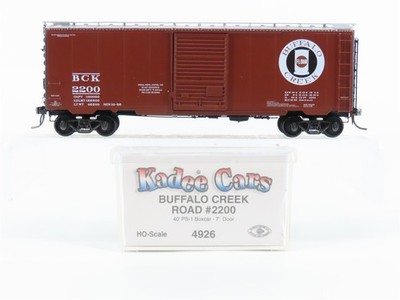 HO Scale Kadee Cars 4926 BCK Buffalo Creek Flour 40' Single Door Box ...