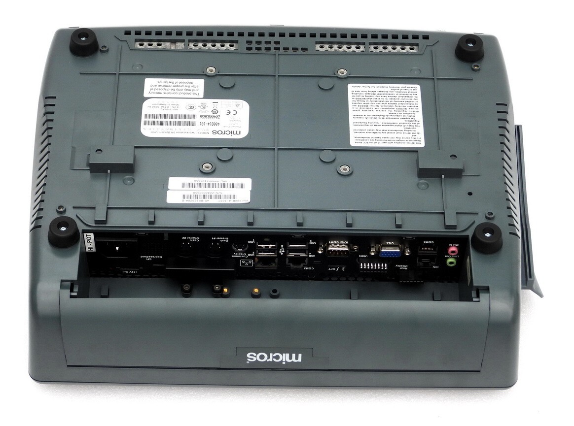 NOS MICROS WORKSTATION 5A SYSTEM UNIT DIGITAL DISPLAY TOUCHSCREEN POS ...