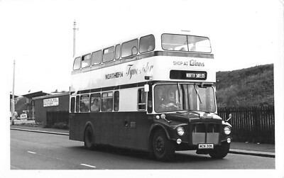 Vintage photograph Double Decker Bus - North Shields Northern Tynesider ...