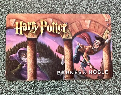 Harry Potter Barnes & Noble Gift Card NO CASH VALUE | eBay