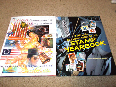 The 2000 & 2006 Commemorative Stamp Yearbooks USPS (BOOKS ONLY ~NO ...