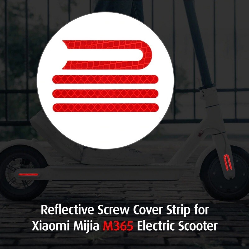 Xiaomi M365 Scooter Axis Cover Reflective Sticker Stickers, Pro | eBay